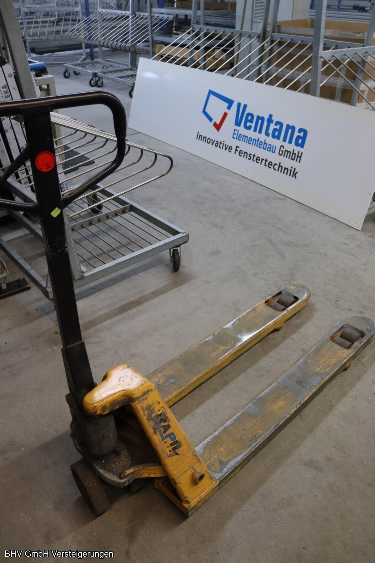 Gabelhubwagen Rapil Lift AC Hand